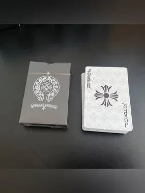 Chrome Hearts | Games | Chrome Hearts Black And White Playing Card Set ...
